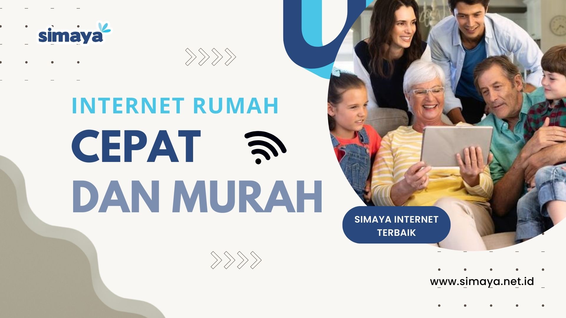 Internet Rumah Cepat dan Murah!