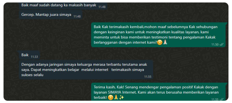 pasang internet - Simaya Internet
